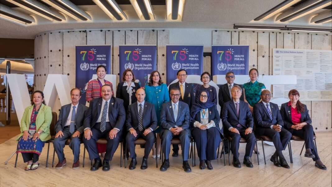 Awards for outstanding contributions to public health presented during ...