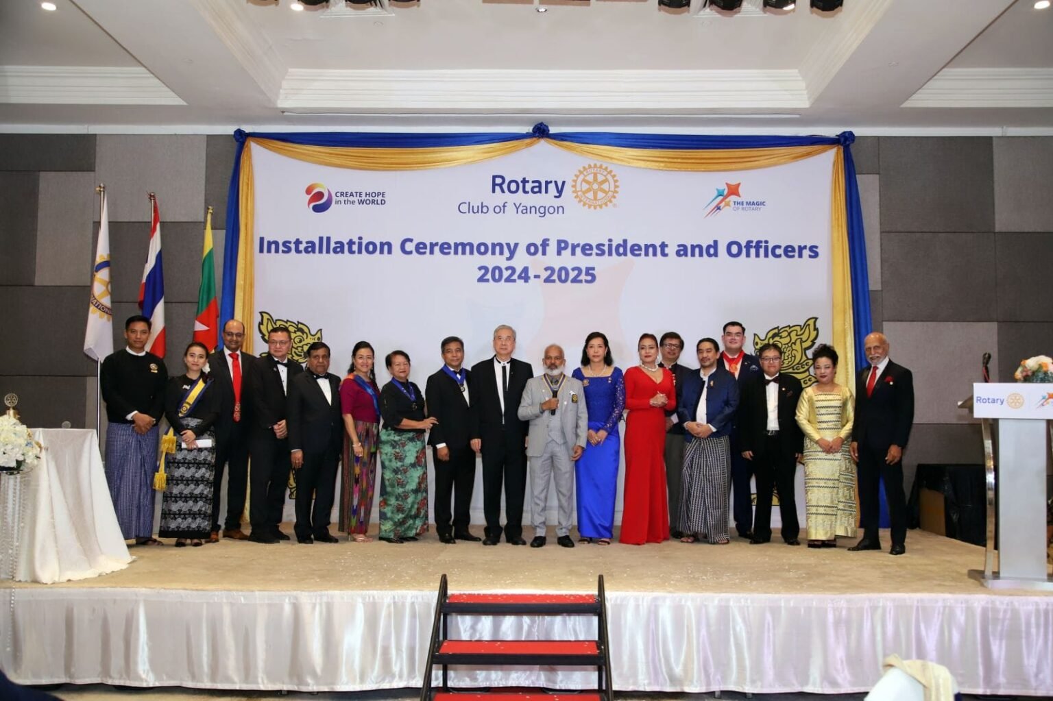 Rotary Club of Yangon gets first Indian as its president - pravasisamwad