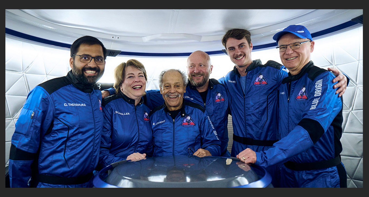 Indian-origin businessman blasts off on blue origin spaceflight ...