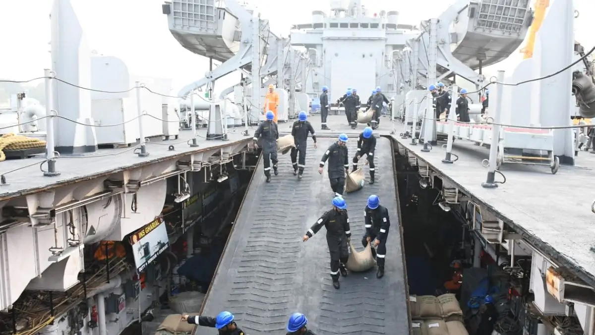 Operation Sagar Bandhu: Indian Navy reinforces cyclone relief efforts ...